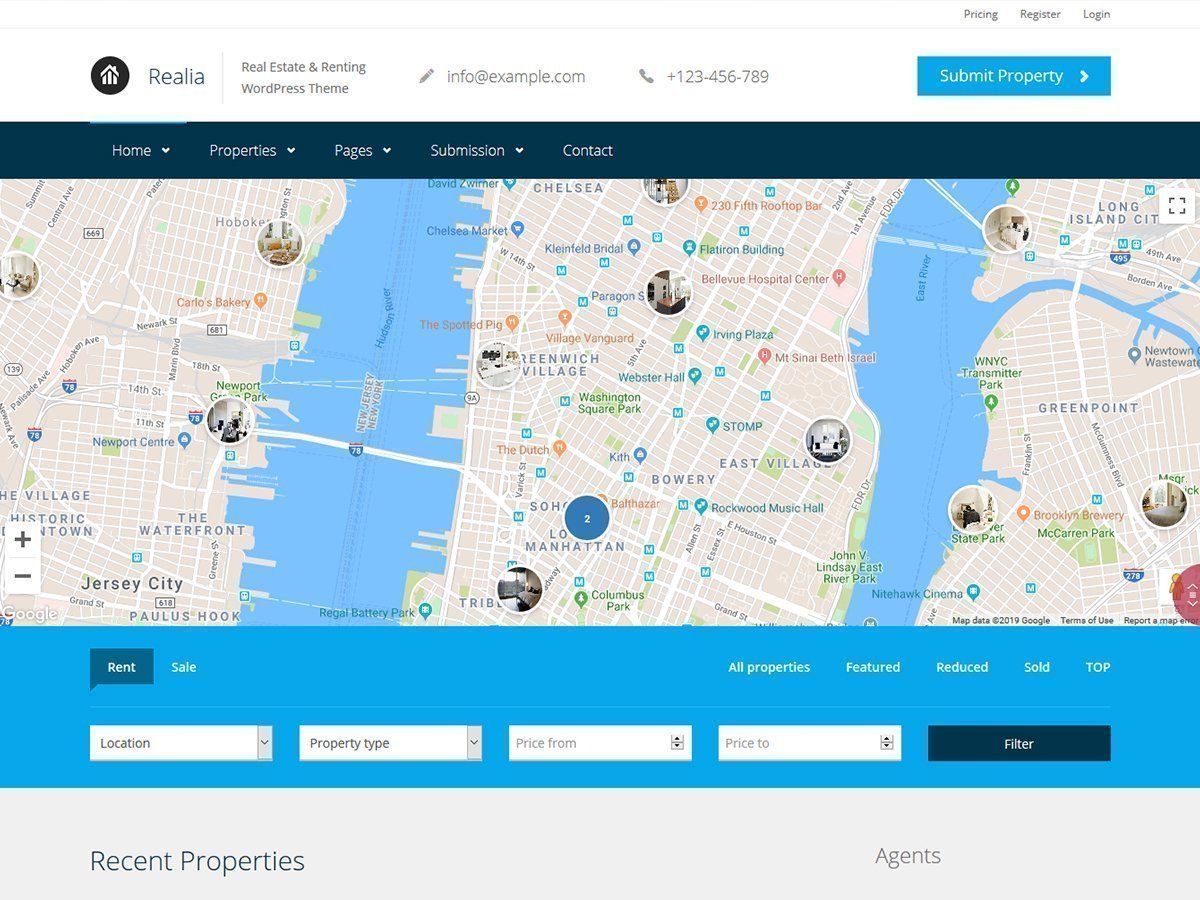 15+ Most Popular Real Estate WP Themes for 2019