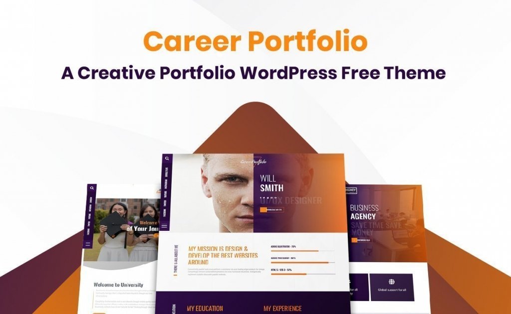 Career Portfolio - Creative Portfolio Theme for Professionals - Theme 404