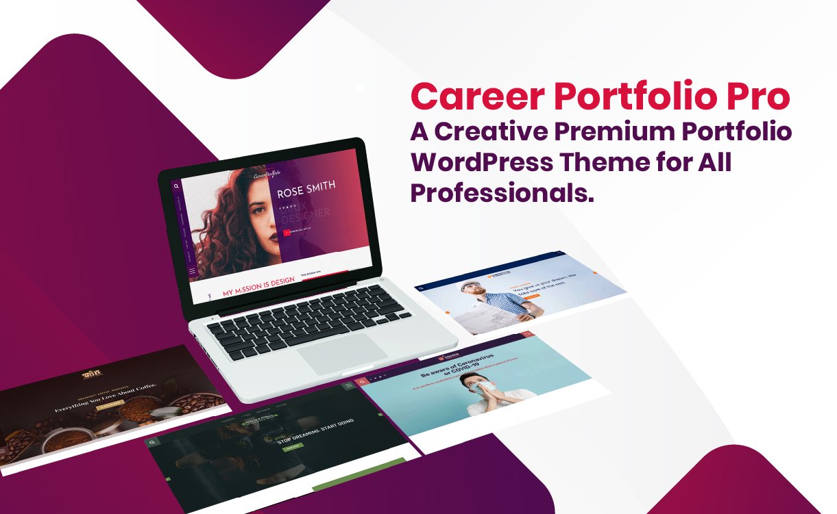 Career Portfolio Pro – A Creative Premium Portfolio WordPress Theme - Theme 404
